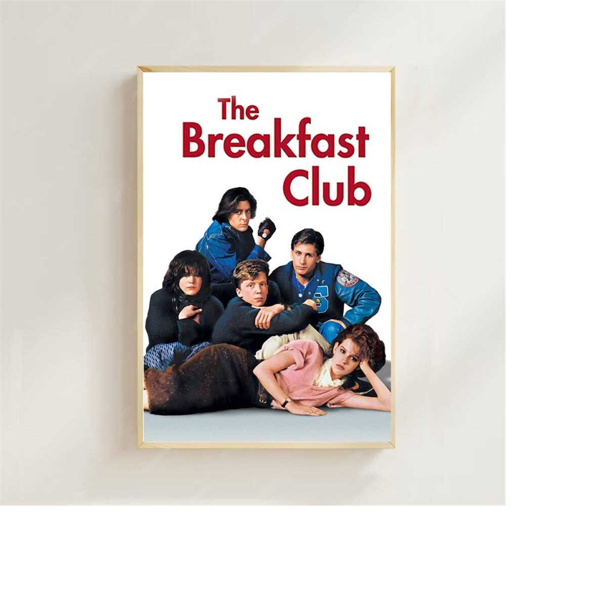 The Breakfast Club (1985)-- Movie Poster (Regular Style) Ar | Inspire ...