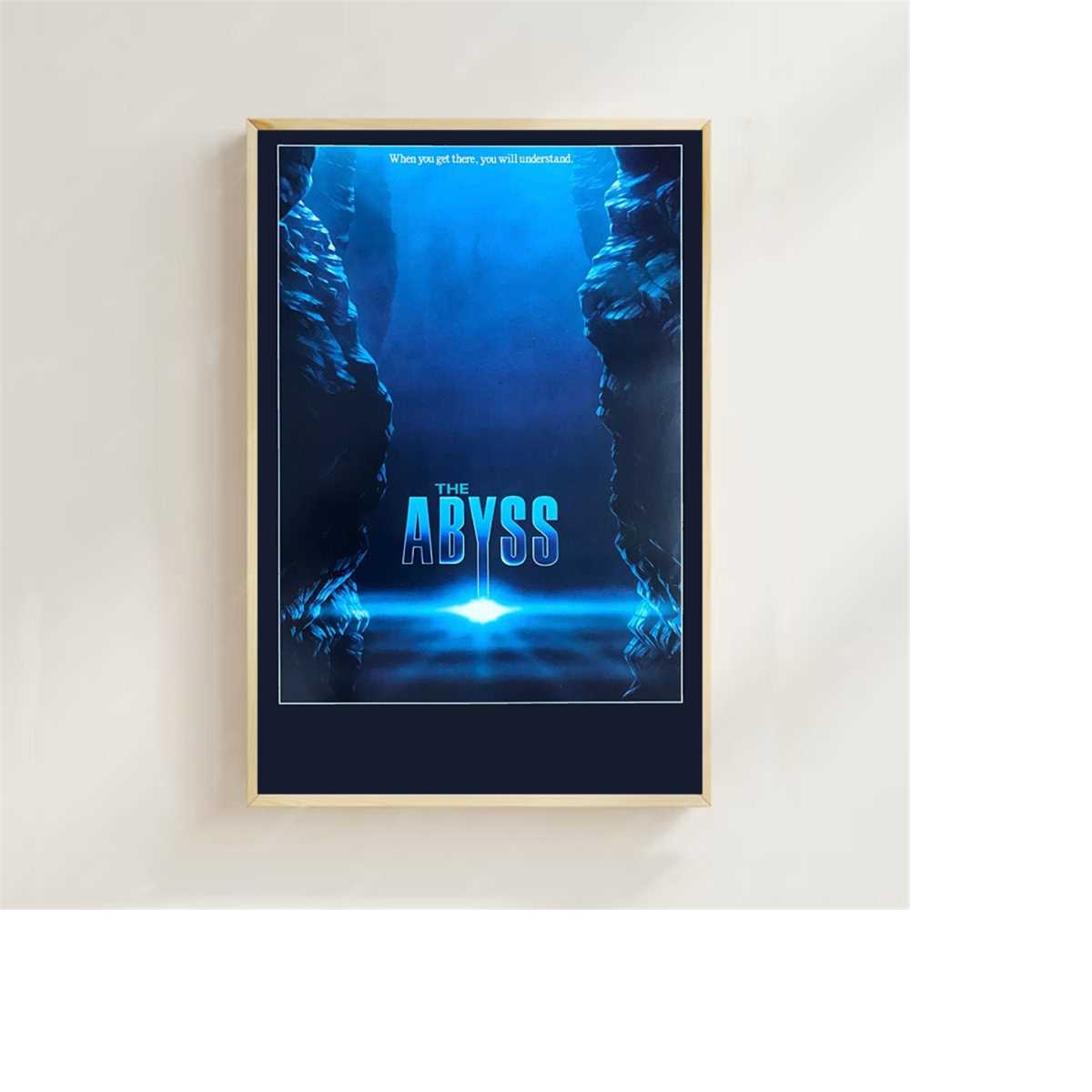 The Abyss (1989)- Movie Poster (Regular Style) Art Prints,H | Inspire ...