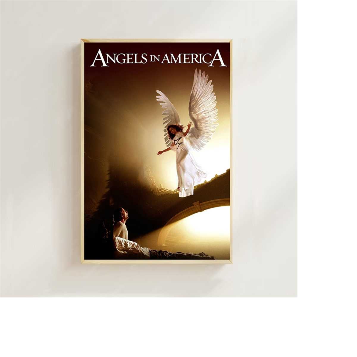 Angels in America- Movie Poster (Regular Style) Art Prints | Inspire Uplift