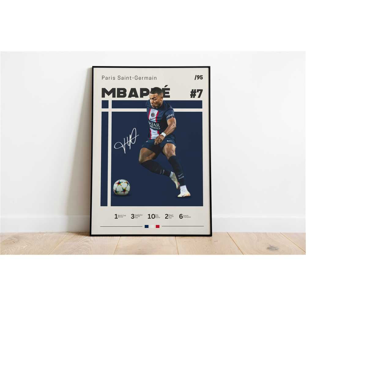 Kylian Mbappe Poster, France Football Poster, World Cup Mode - Inspire ...
