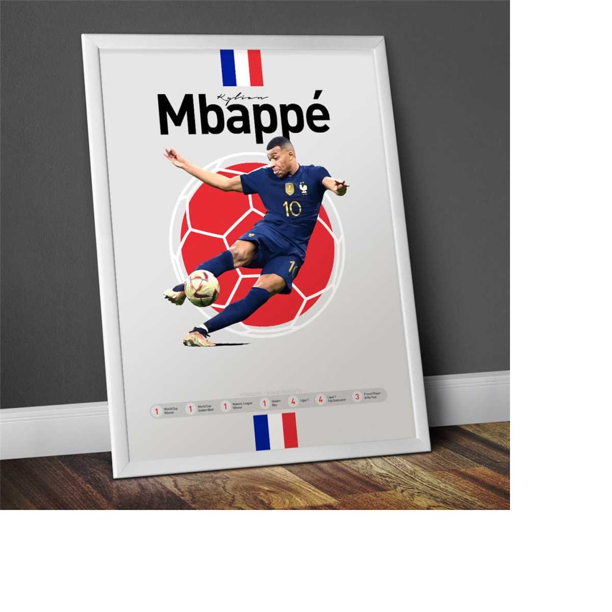 Kylian Mbappe Poster, Football Posters,France World Cup Post | Inspire ...