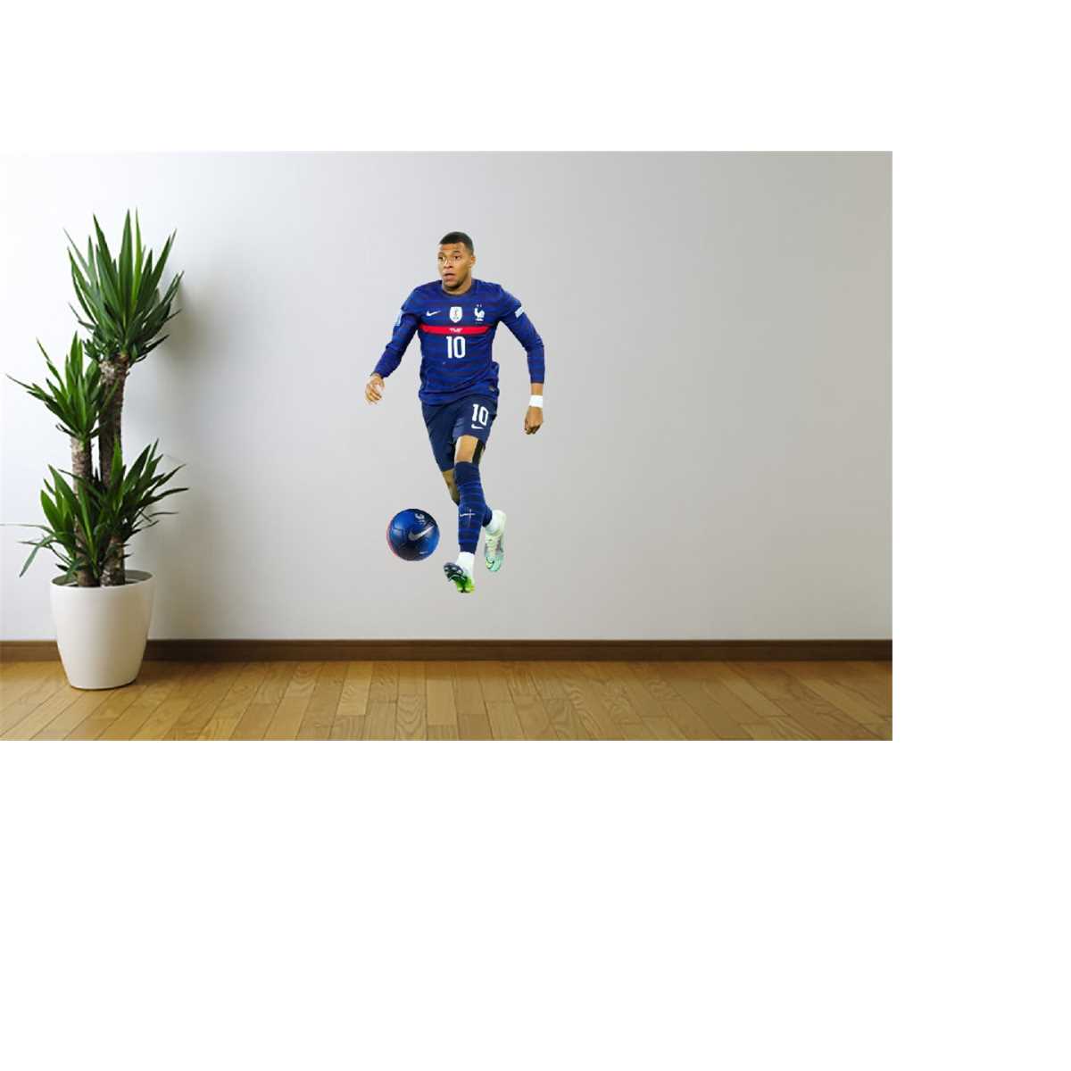 Kylian Mbapp, France, Soccer, Futbol Fathead Style Wall Deca | Inspire ...