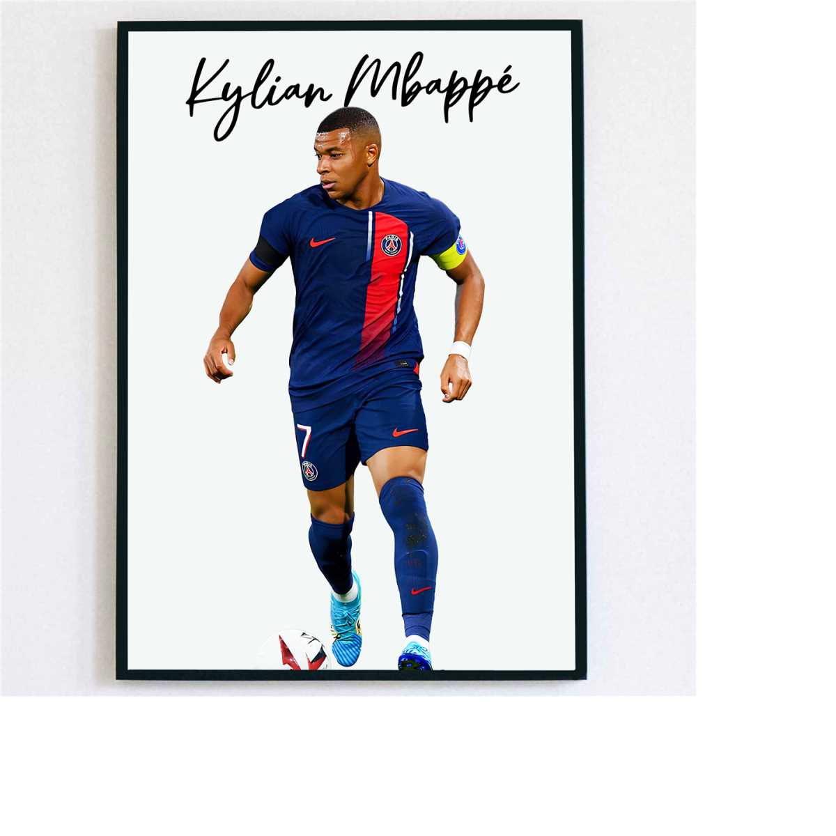 Mbappe Poster Instant Download Kylian Mbappe Wall art Decor - Inspire ...