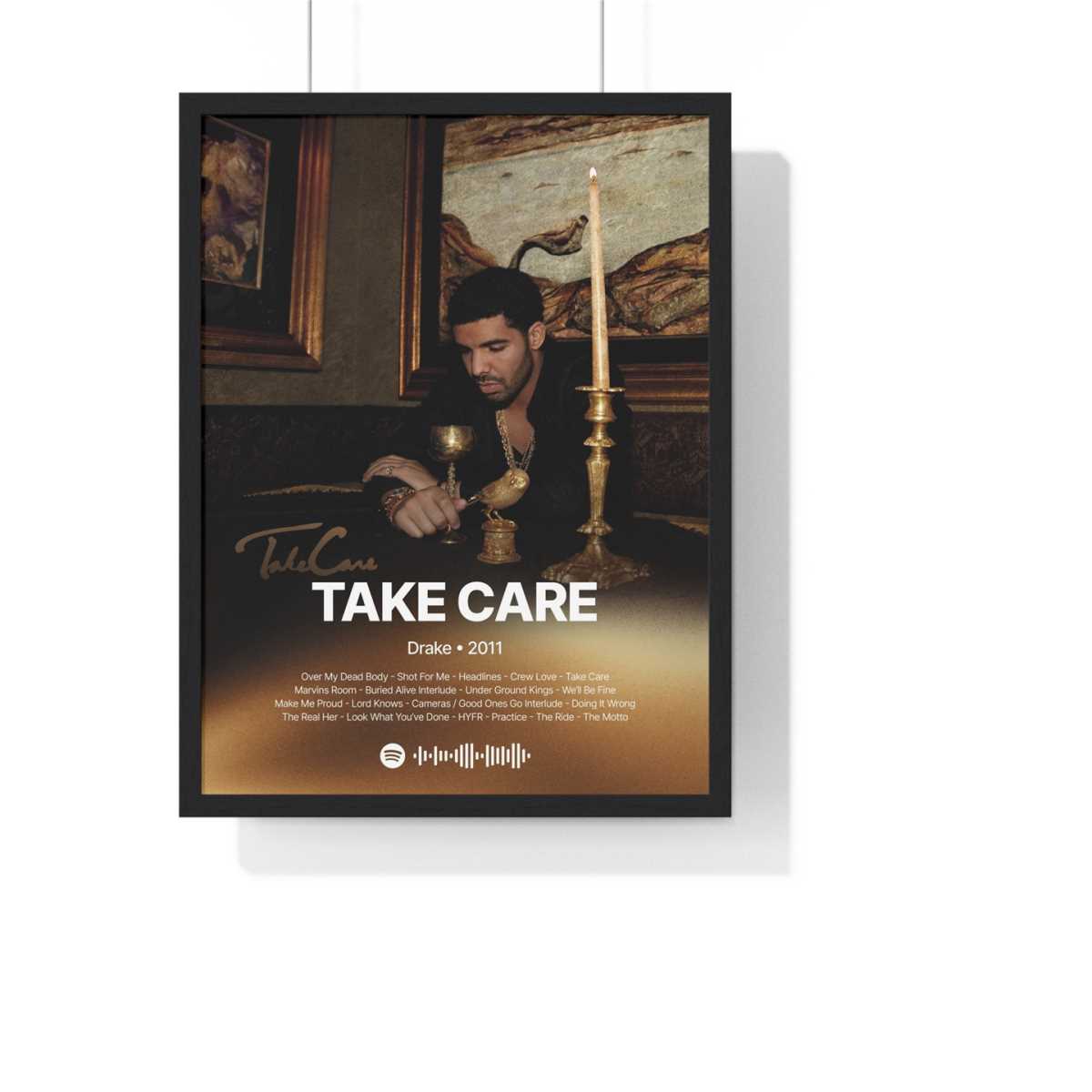 Take Care Drake Poster | Album Print | | Inspire Uplift