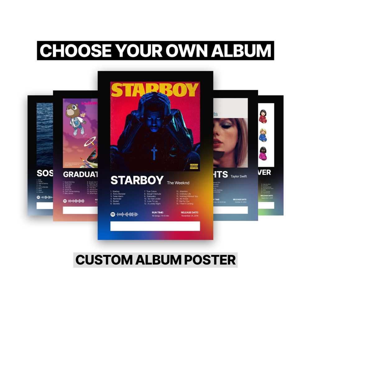 Custom Album Cover | Album Poster | Digital | Inspire Uplift