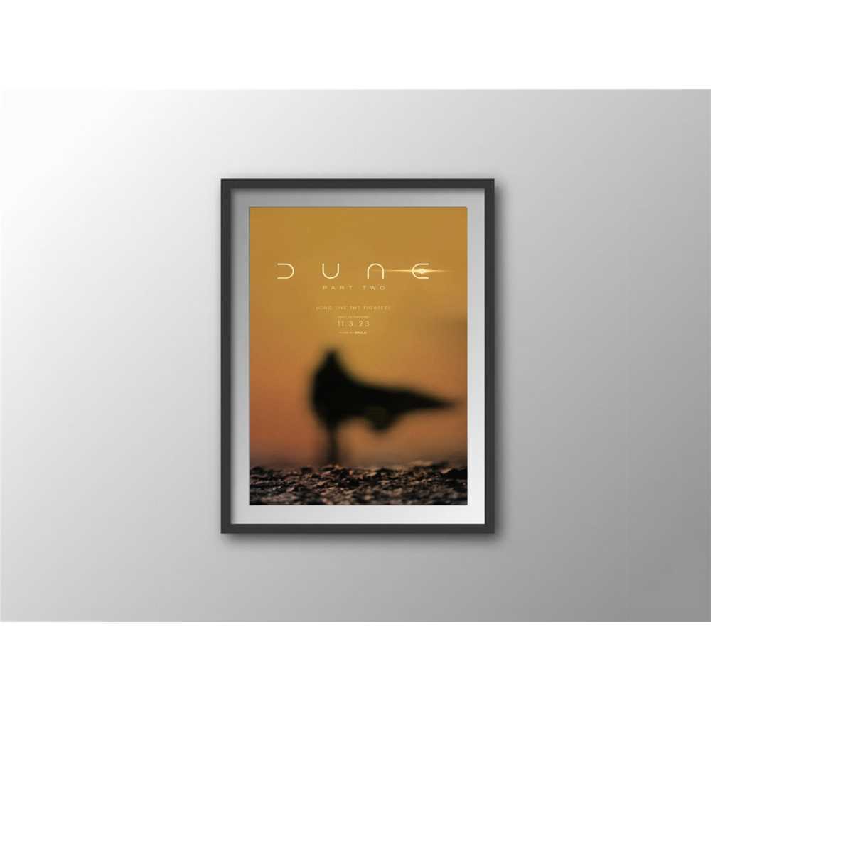 Dune: Part Two - Classic Film Poster - | Inspire Uplift