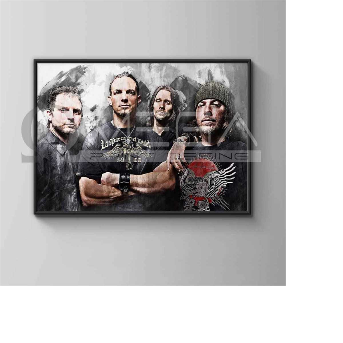 Alter Bridge poster Alter Bridge print art print | Inspire Uplift