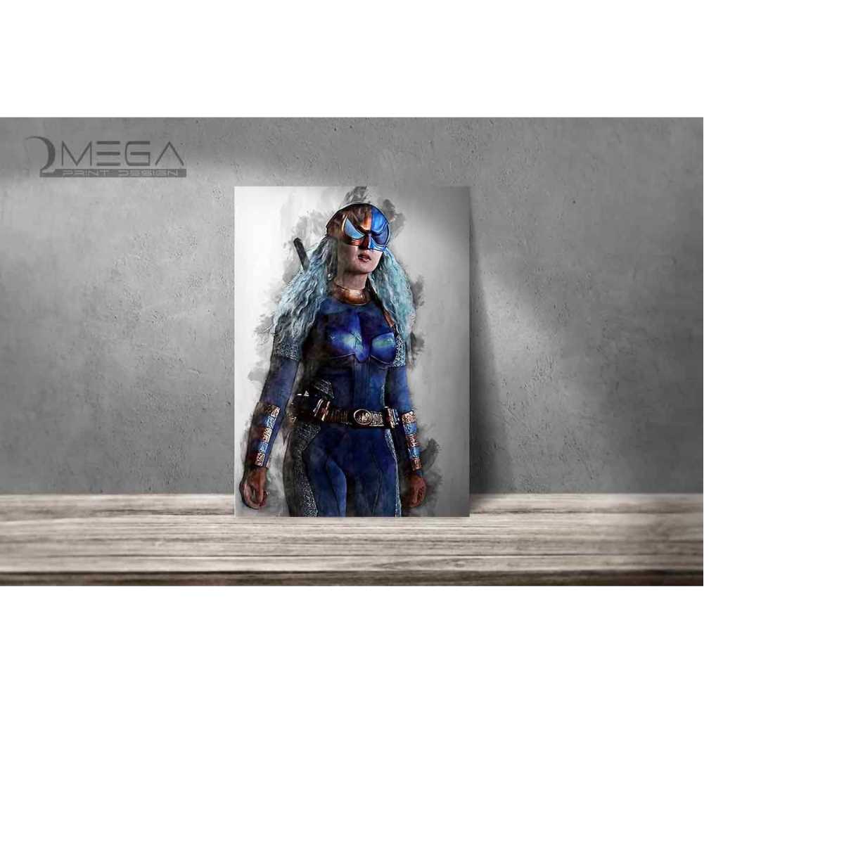 Rose Wilson poster Rose Wilson print Titans art - Inspire Uplift
