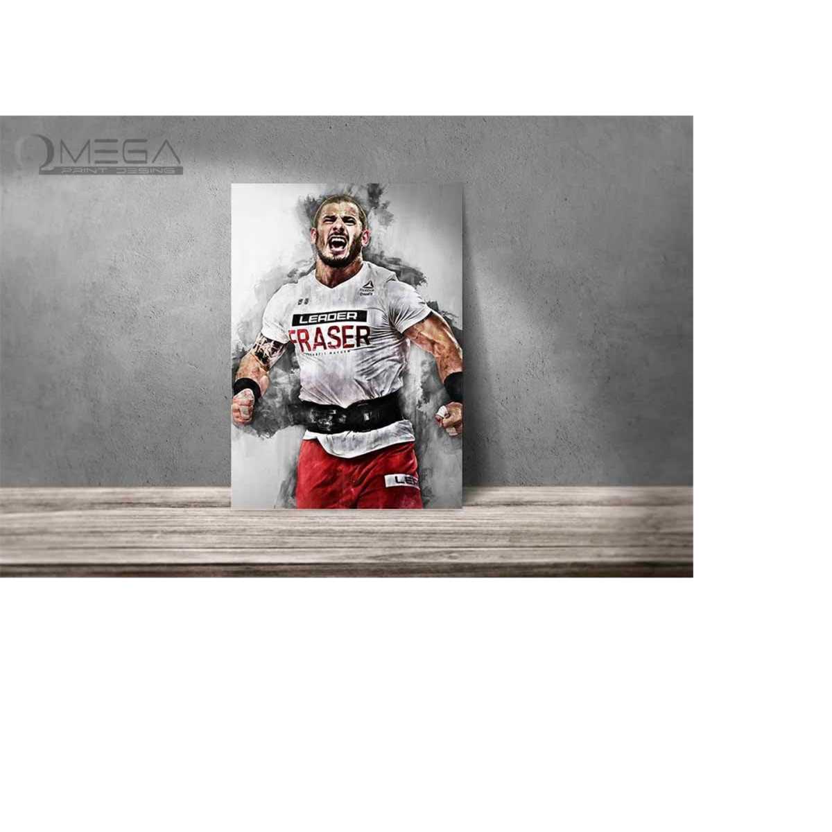 Mat Fraser poster Mat Fraser print CrossFit art - Inspire Uplift