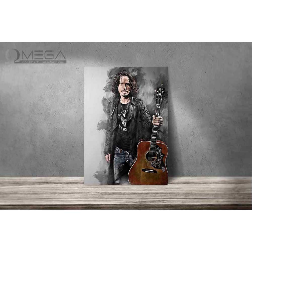 Chris Cornell Posters – Rock Music Art | Inspire Uplift