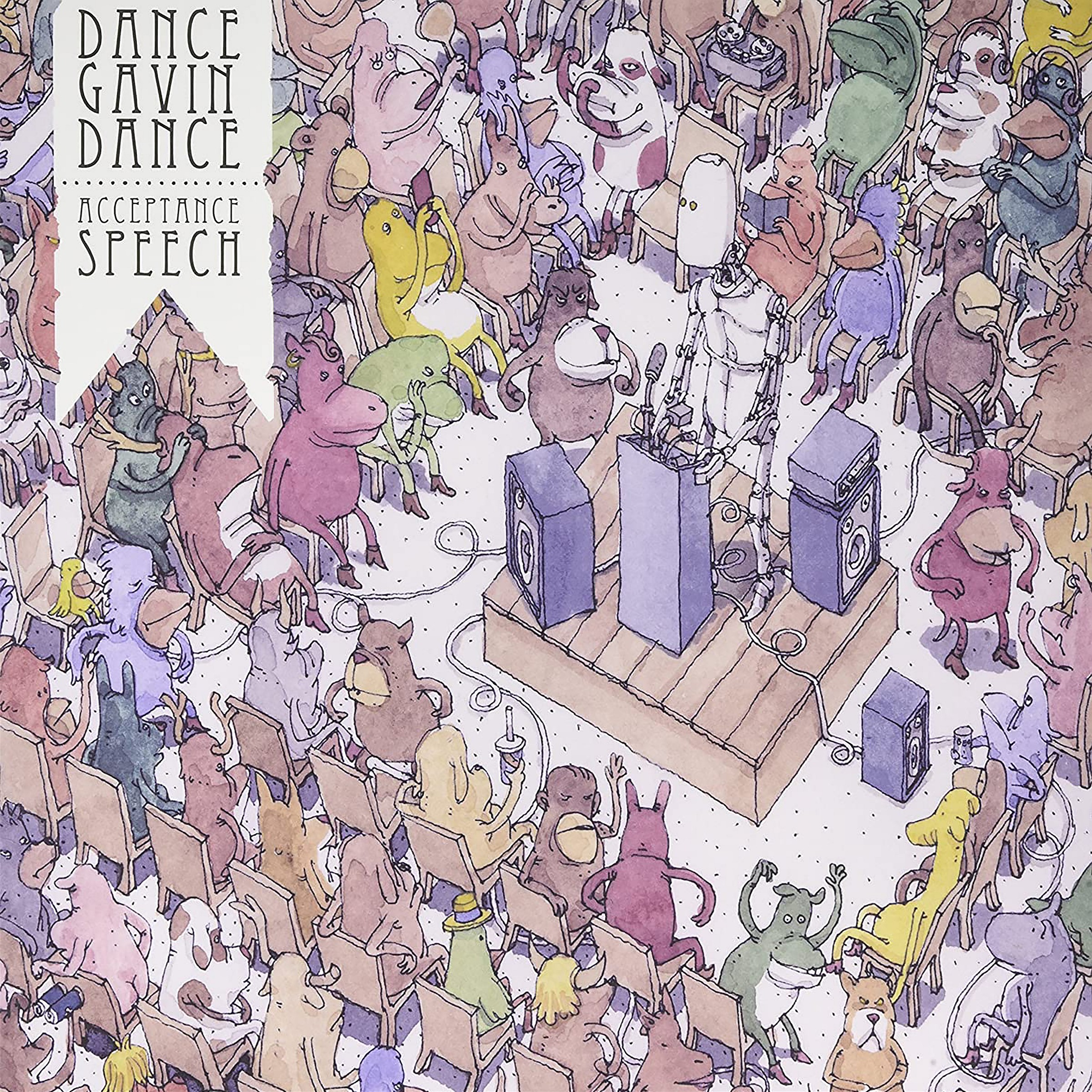Dance Gavin Dance (Acceptance Speech) Album Cover POSTER | Inspire Uplift