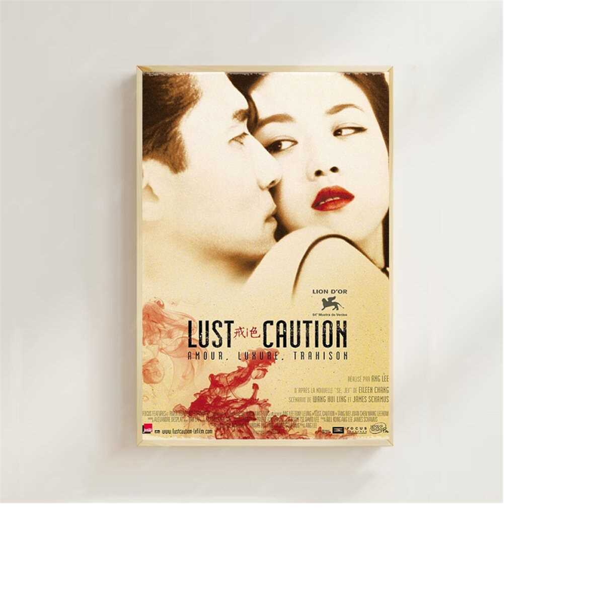 Lust, Caution (2007)- Movie Poster(Regular Style)Art Prints, | Inspire ...