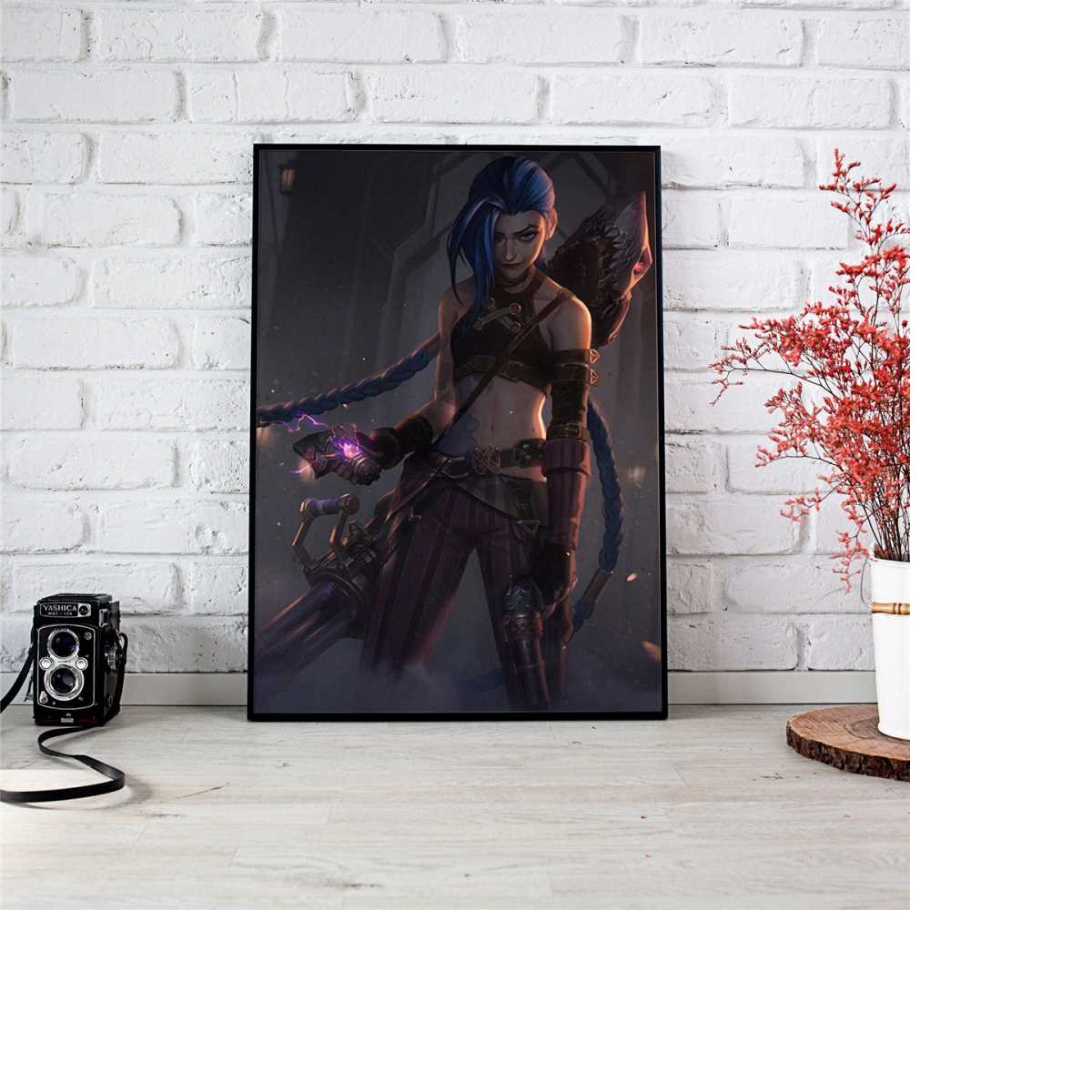 arcane poster - league of legends poster - jinx poster - arc | Inspire ...