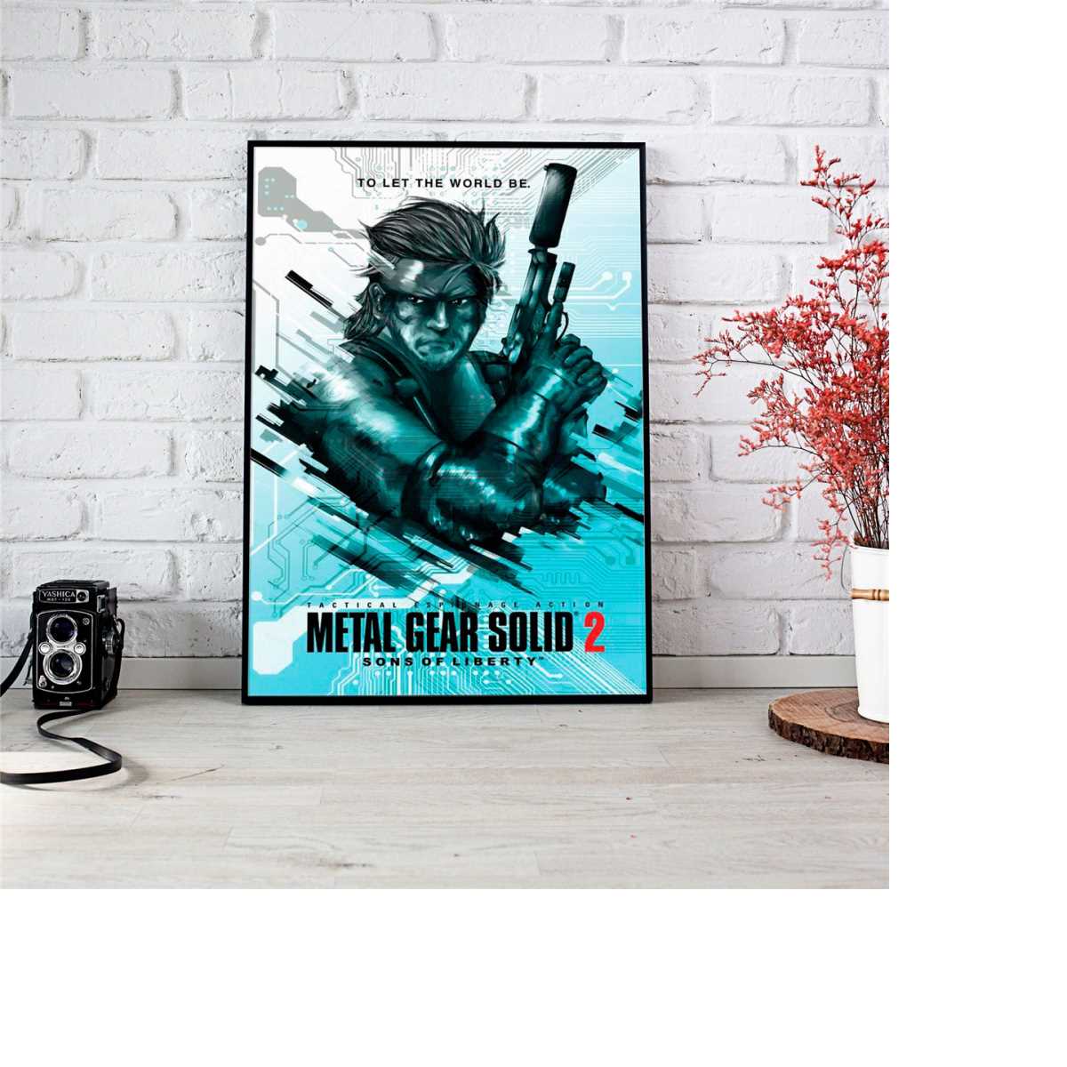 metal gear solid poster - metal gear solid 2 poster - metal - Inspire ...