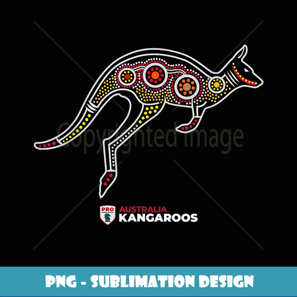 PCL Australia Kangaroos Logo PRO Chess League Team - Premium | Inspire ...