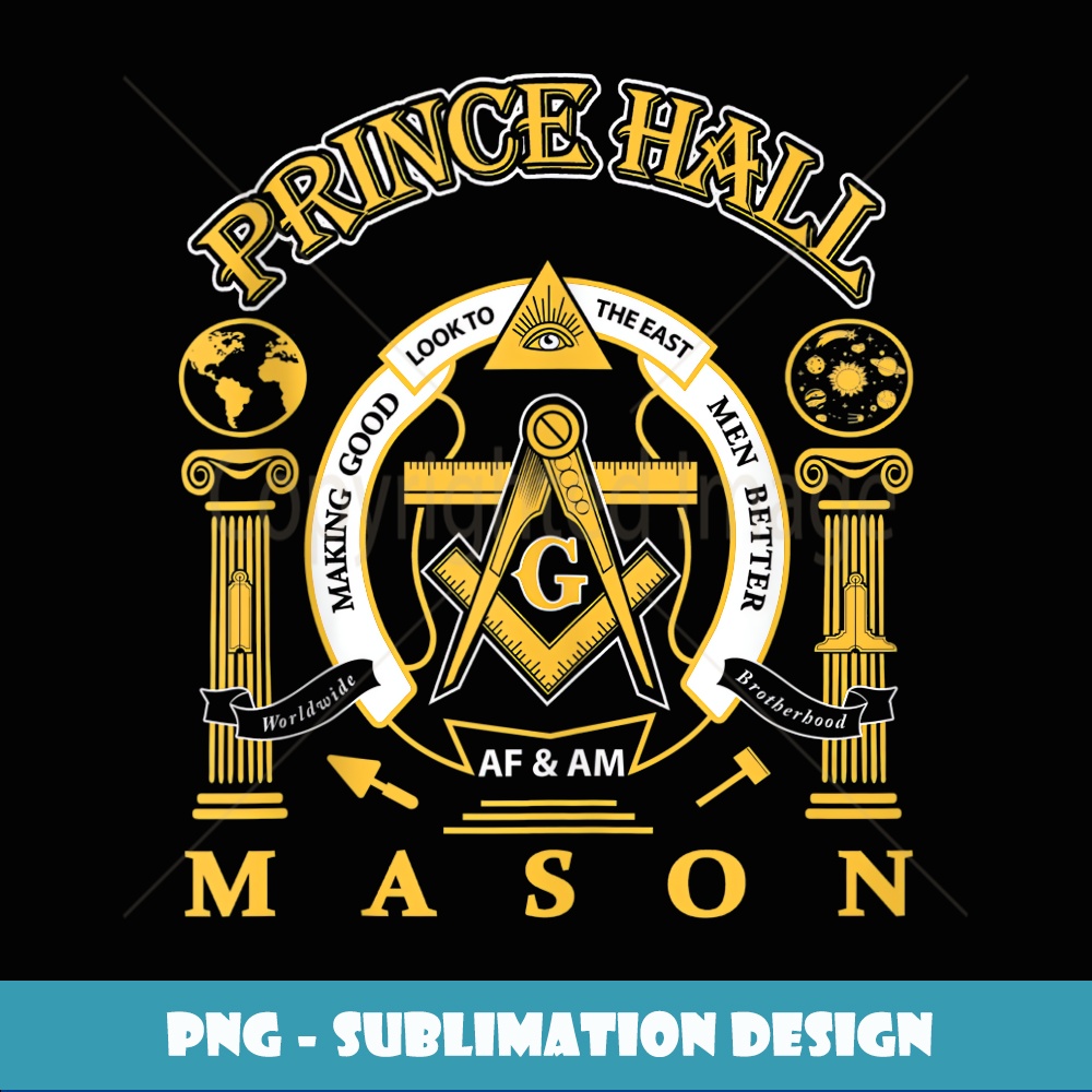 Greats Mason Masonic Prince Hall Masons AF&AM Father's Day T | Inspire ...