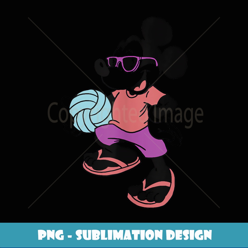 Disney Mickey Mouse Volleyball - Decorative Sublimation PNG | Inspire ...