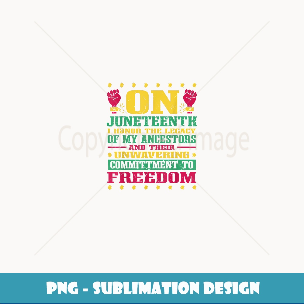 Juneteenth Men - PNG Transparent Digital Download File for S | Inspire ...
