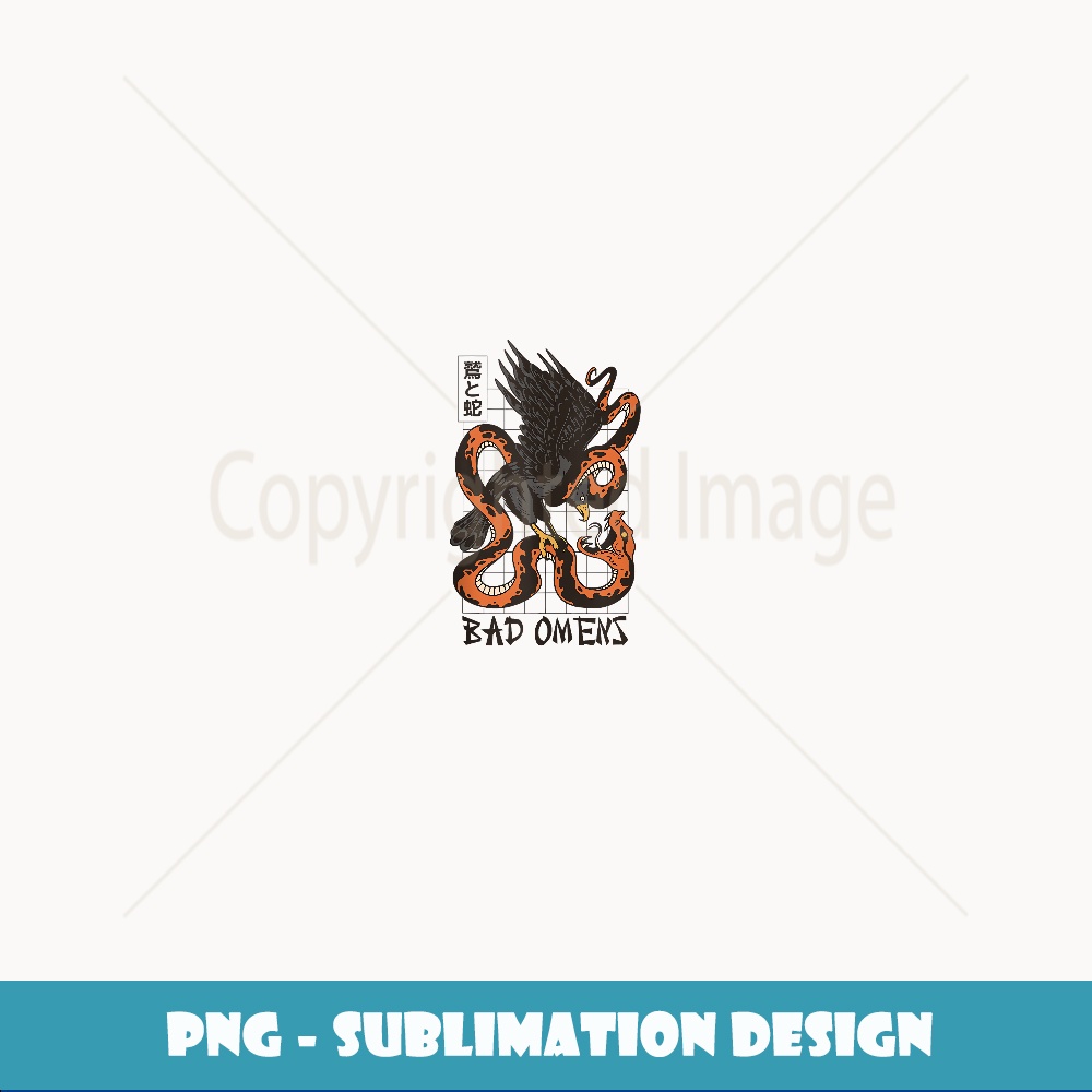 Bad Omens Eagle And Snake Japanese Anime Bad Omens - Digital | Inspire ...