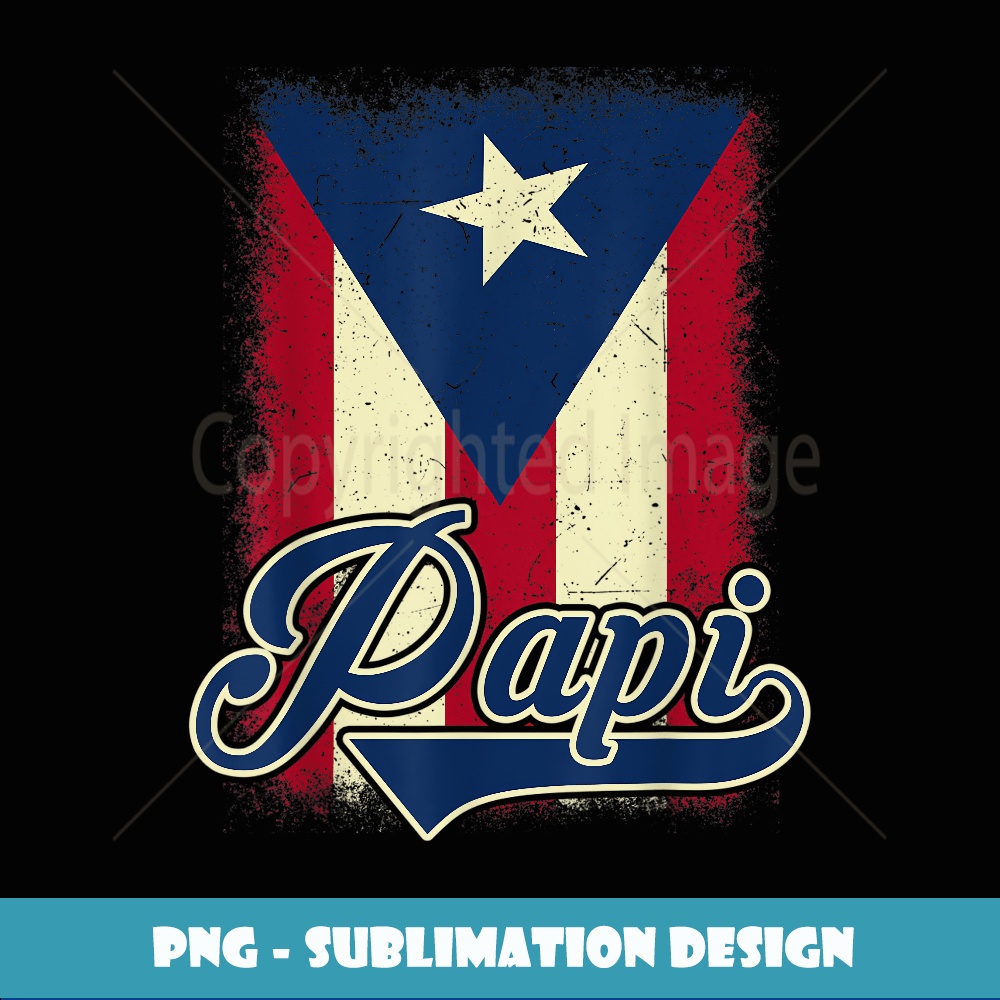 Mens Papi Puerto Rico Flag Puerto Rican Dad Father Day Gift | Inspire ...