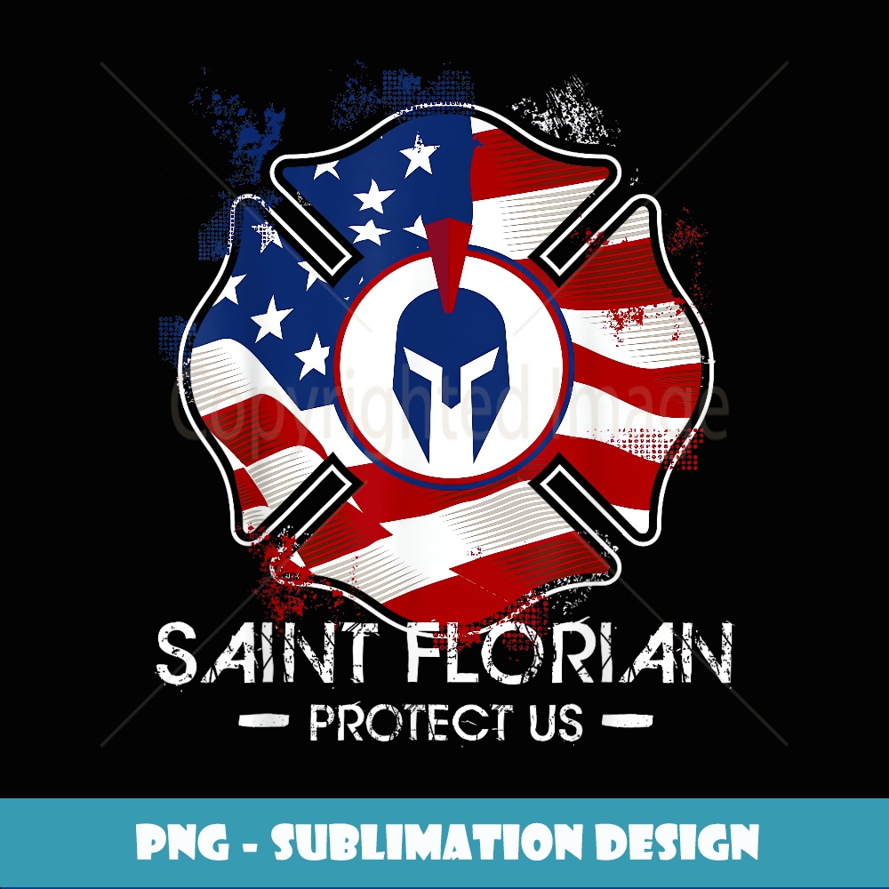 St. Florian Patron Saint of Firefighters USA Catholic Gift - | Inspire ...