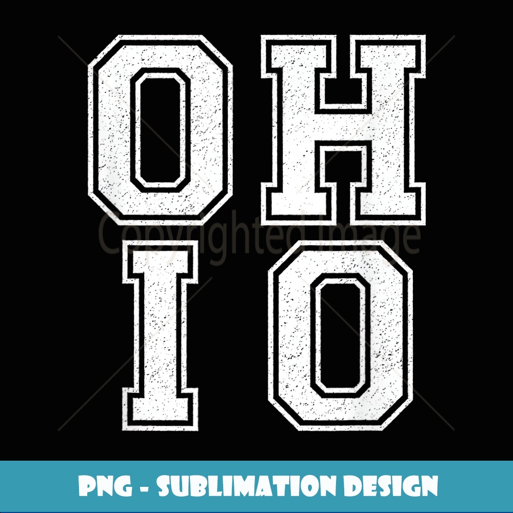 Retro OH IO - PNG Transparent Digital Download File for Subl | Inspire ...