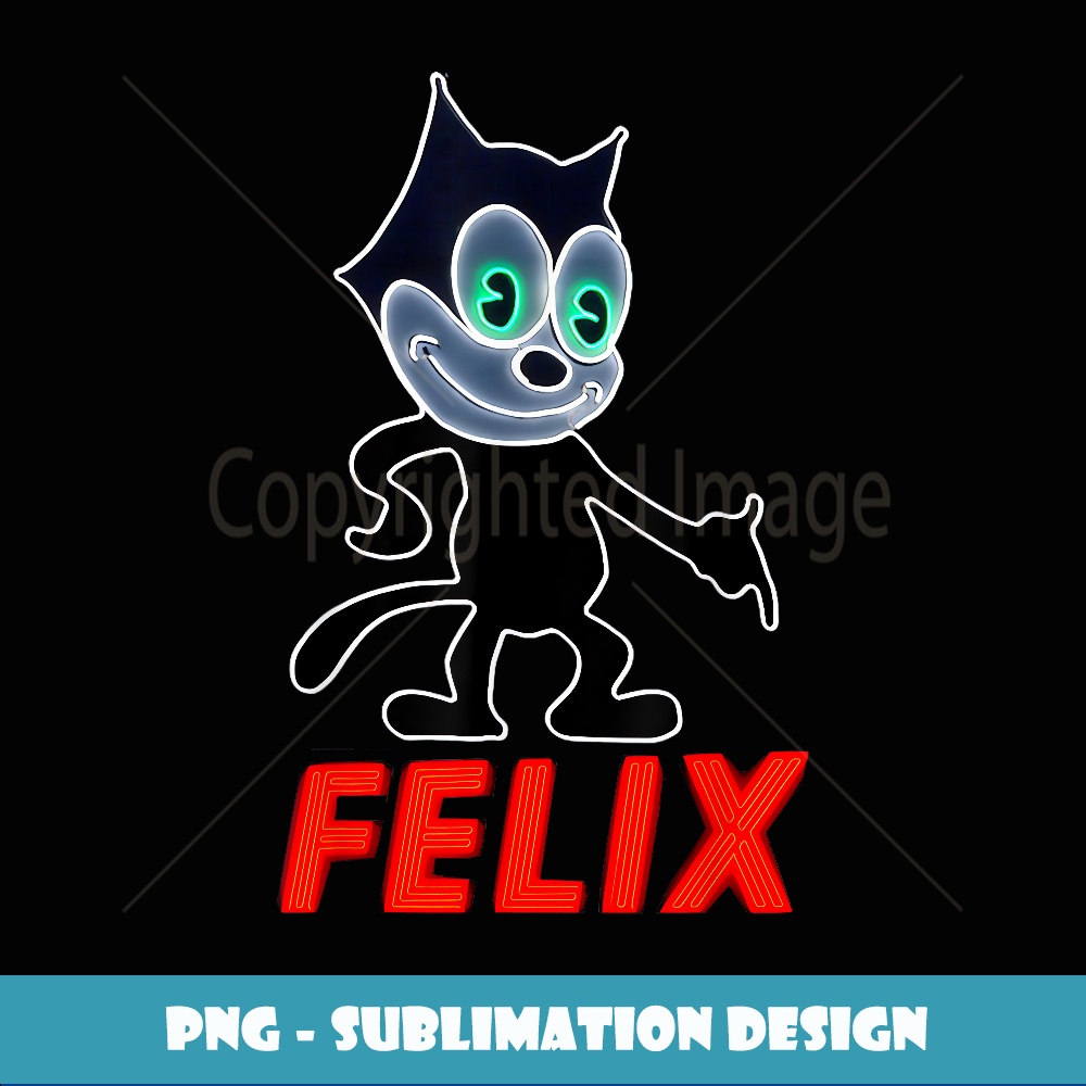 Felix The Cat Glowing - PNG Transparent Digital Download Fil | Inspire ...