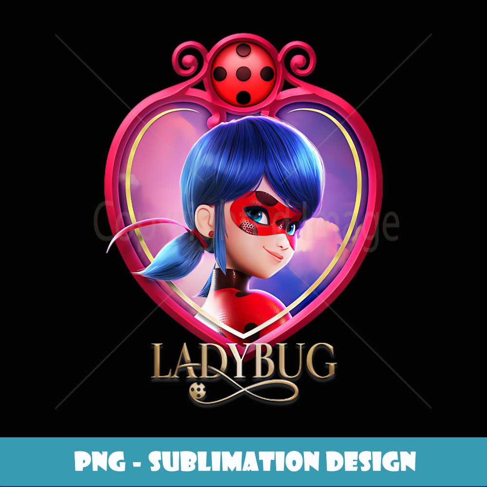 Miraculous Ladybug The Movie LB Badge Title - Modern Sublima | Inspire ...