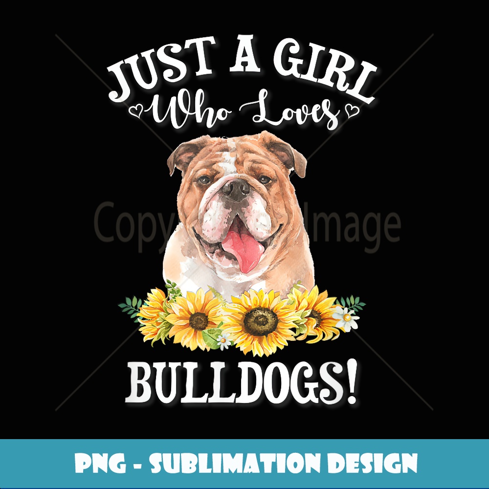 English Bulldog - PNG Transparent Digital Download File for | Inspire ...