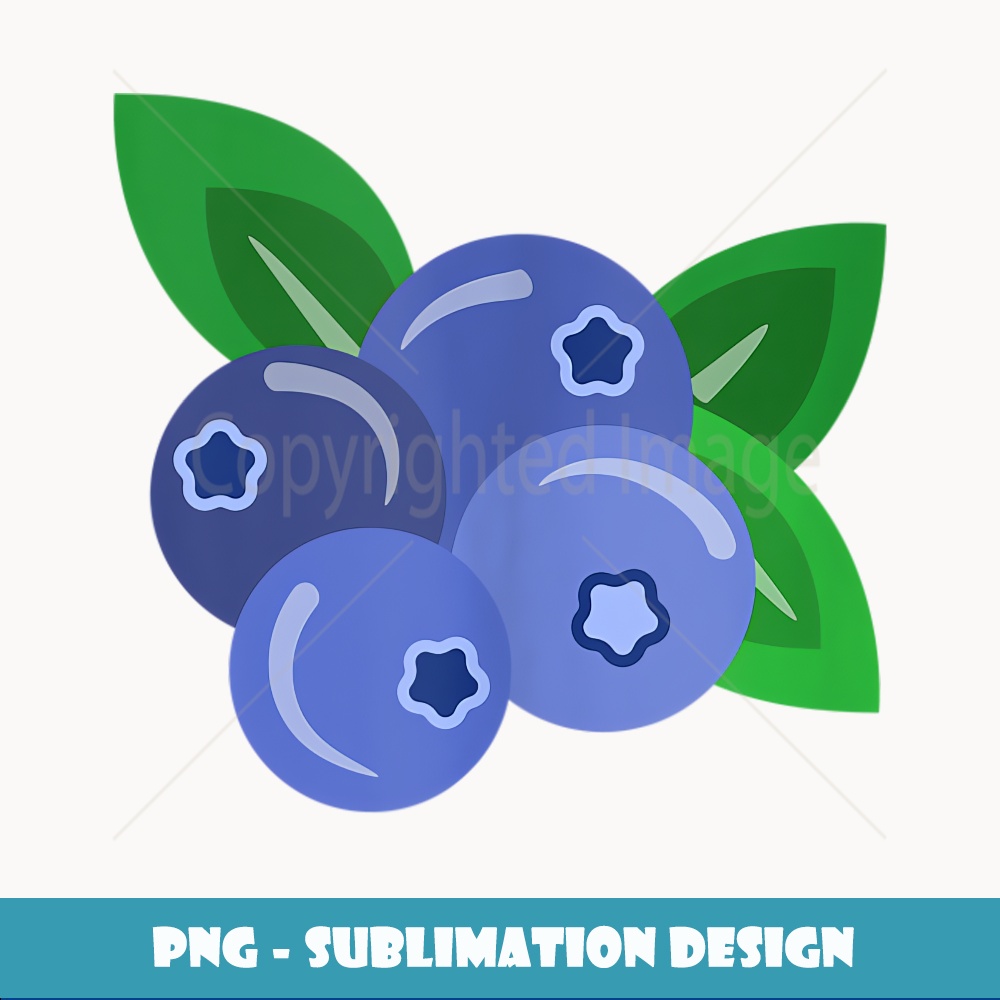 Blueberry Lover Blueberries Eater Berry Graphic - Signature | Inspire ...