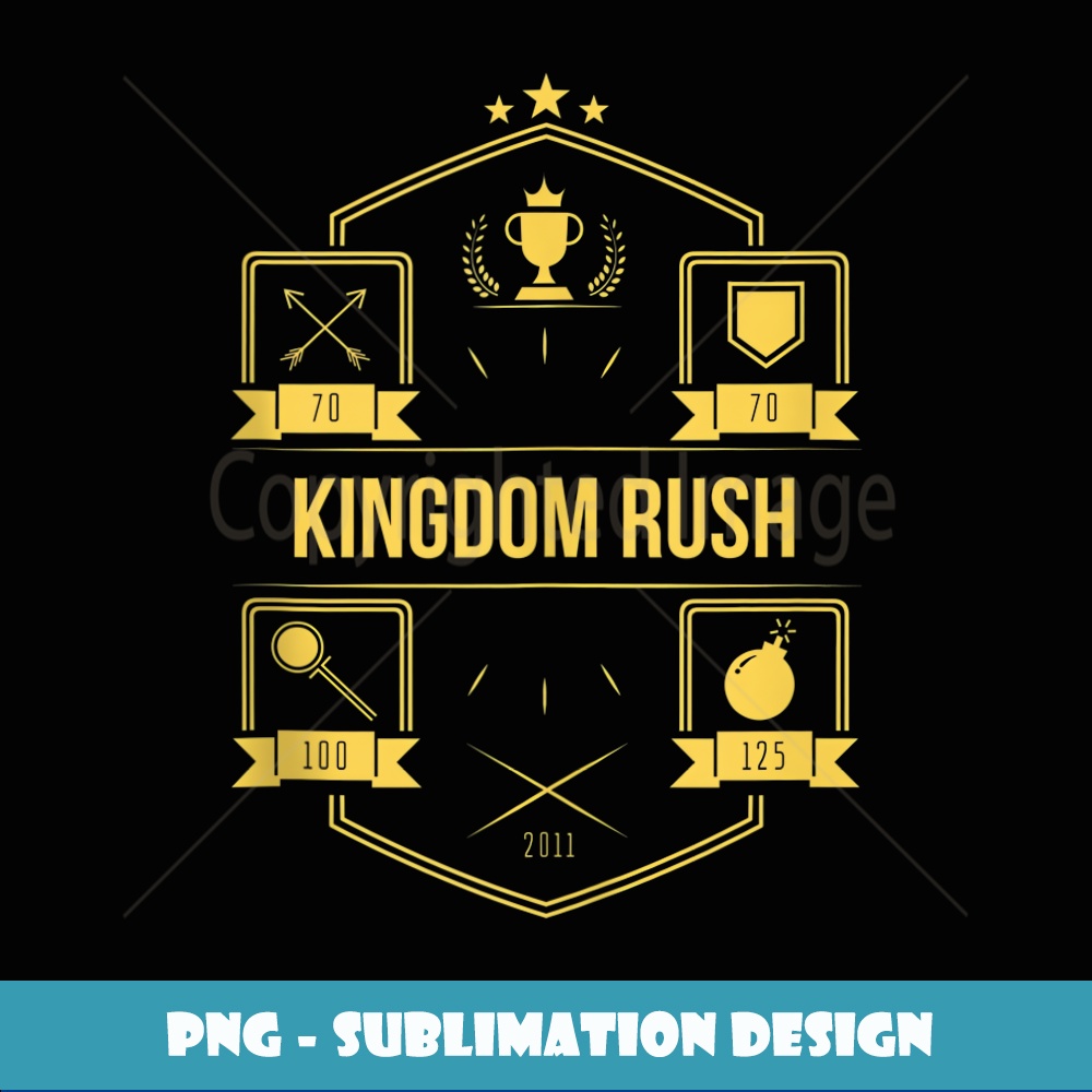 Kingdom Rush Gold Towers - High-Resolution PNG Sublimation F | Inspire ...