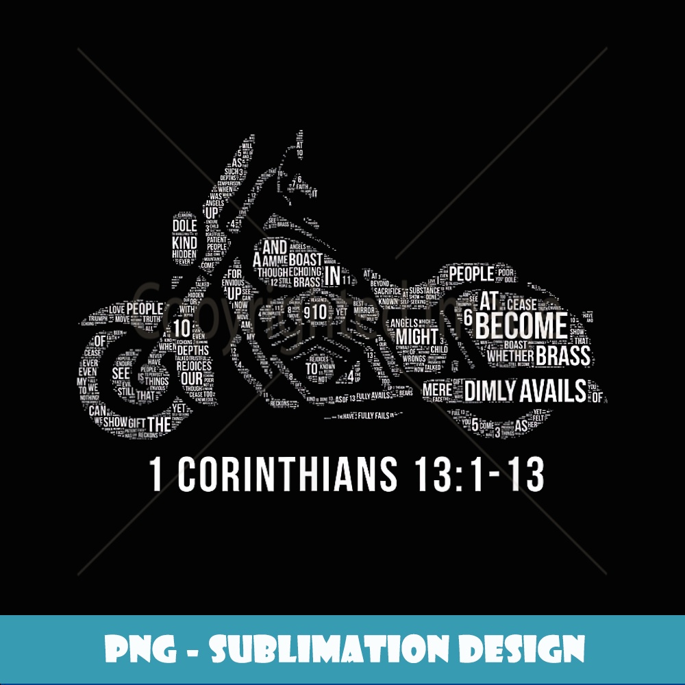 Christian Biker for Men Motorcycle Ride Bible Verse - Stylis | Inspire ...