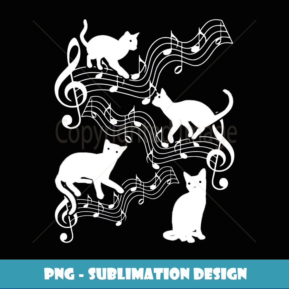 Music & Cats T Treble Clef Funny Kitty Cat Music Gift - Inst | Inspire ...