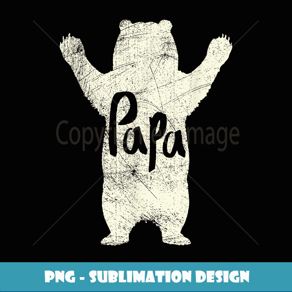 Big Papa Bear Hug T - Exclusive Sublimation Digital File | Inspire Uplift