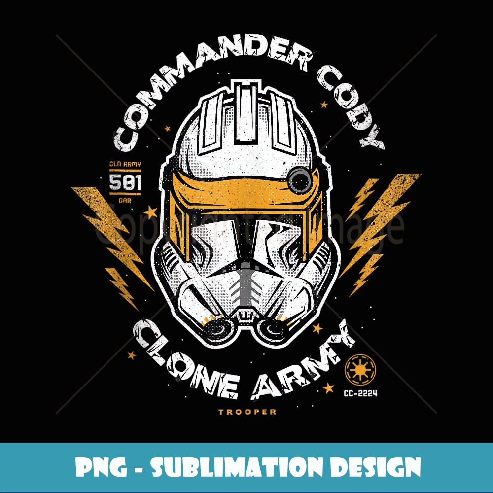 Star Wars Clone Wars Commander Cody Clone Army Portrait - St | Inspire ...