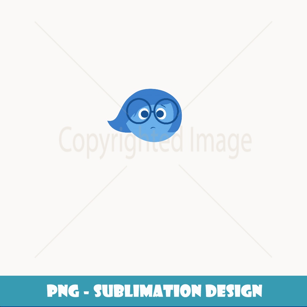 Disney and Pixarus Inside Out Sadness Blue - Decorative Subl | Inspire ...