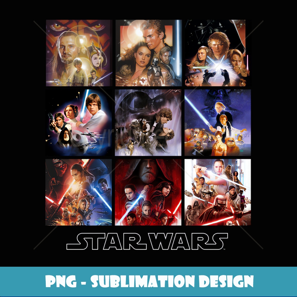 Star Wars Epic Collection Of All 9 Main Saga Films - Modern | Inspire ...