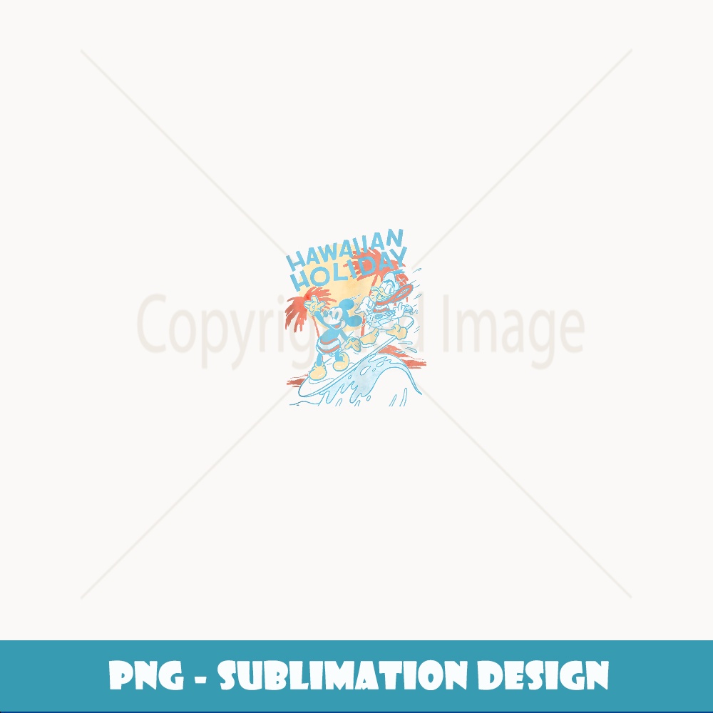 Disney Mickey And Friends Vintage Surfer Holiday - Premium S | Inspire ...