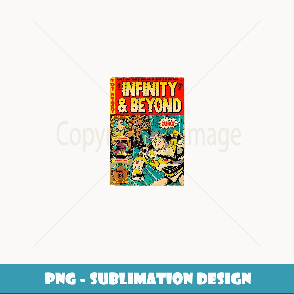 Disney Pixar Toy Story Buzz Lightyear Retro Comic Book - Pre | Inspire ...