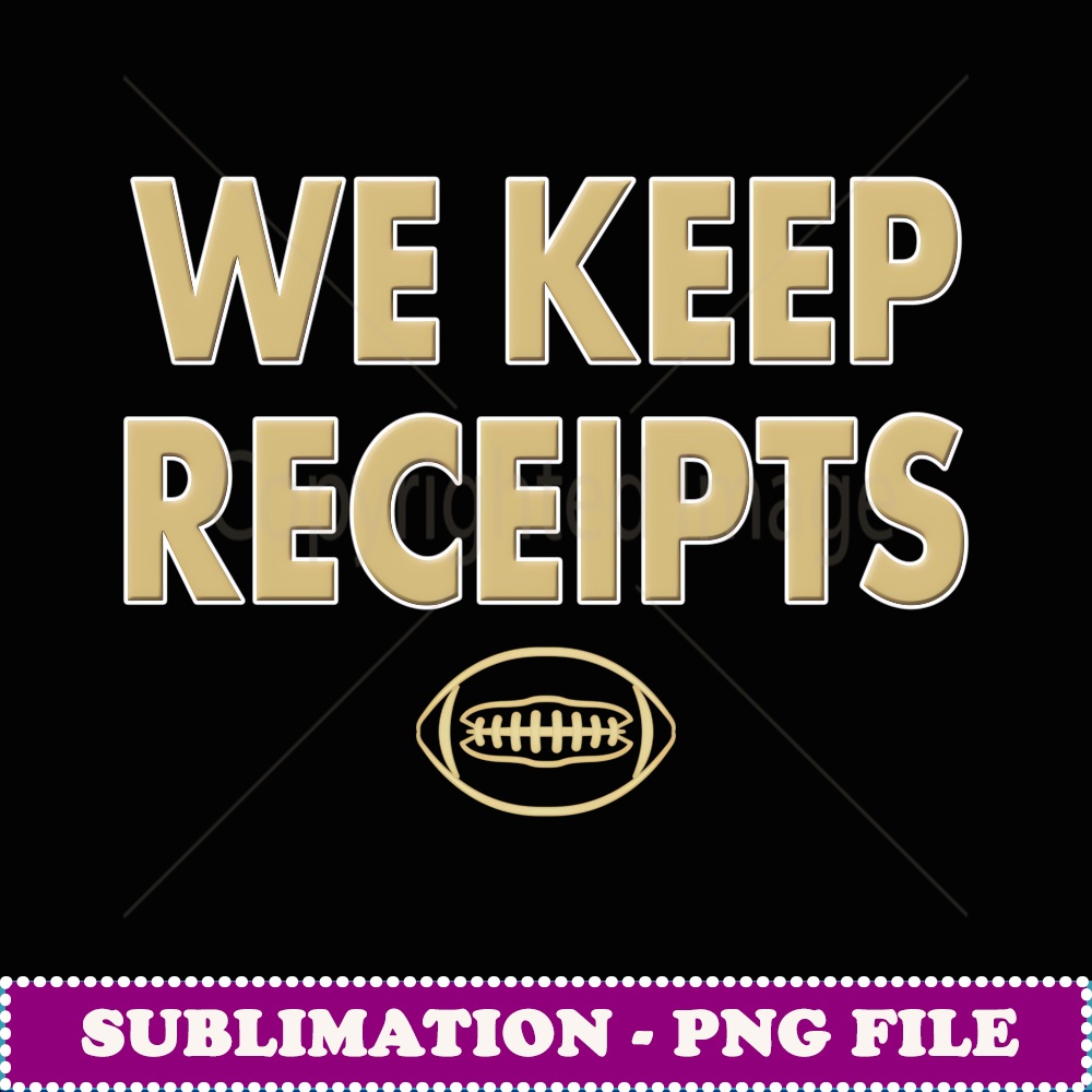 Colorado We Keep Receipts Funny Quote Football Fan - Instant | Inspire ...