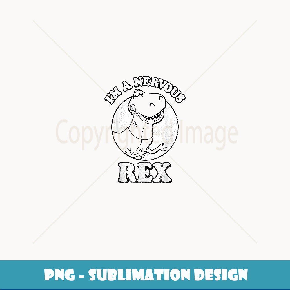 Disney Pixar Toy Story I'm A Nervous Rex Dinosaur - Aestheti | Inspire ...
