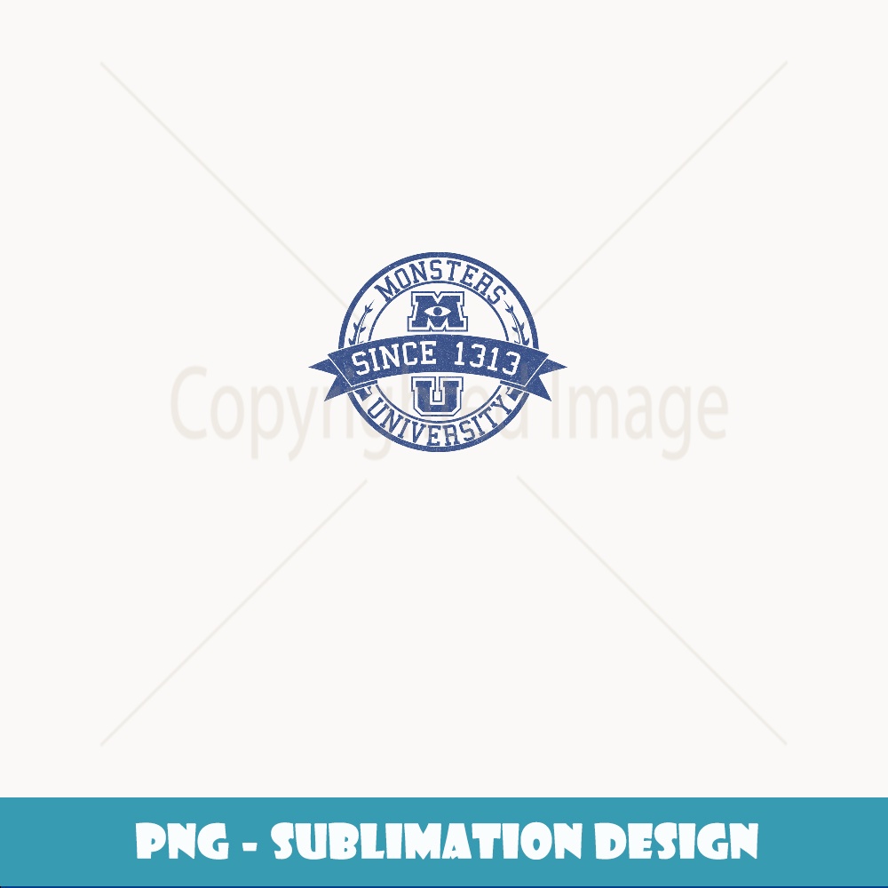 Disney Pixar Monsters University School Crest Movie Logo - P | Inspire ...