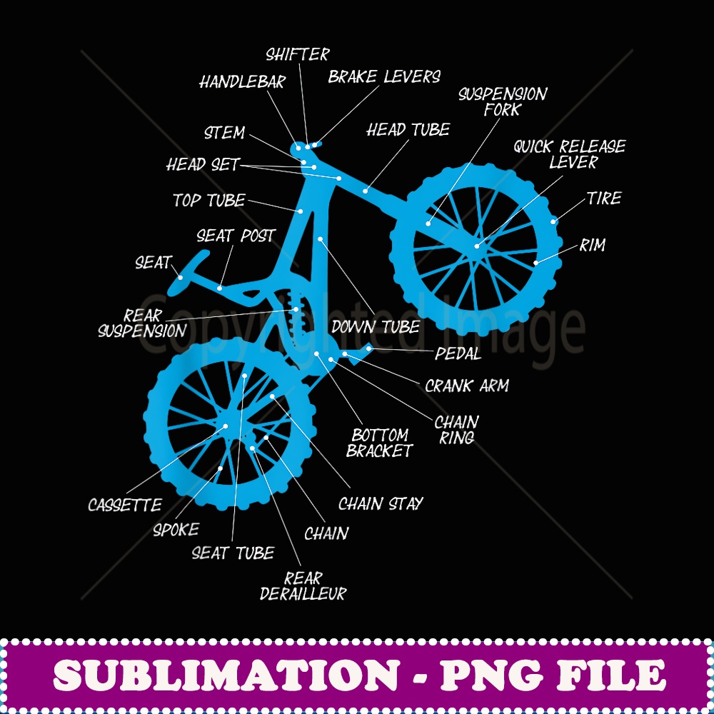 Fully MTB Anatomy Mountain Bike Parts Cross Cycling - Instan - Inspire ...