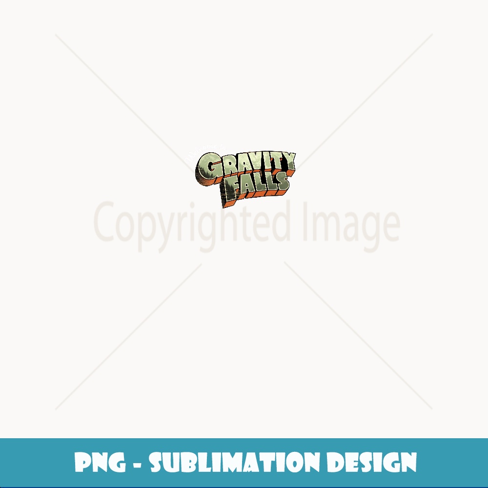 Disney Gravity Falls Welcome To Gravity Falls Logo - Retro P - Inspire ...