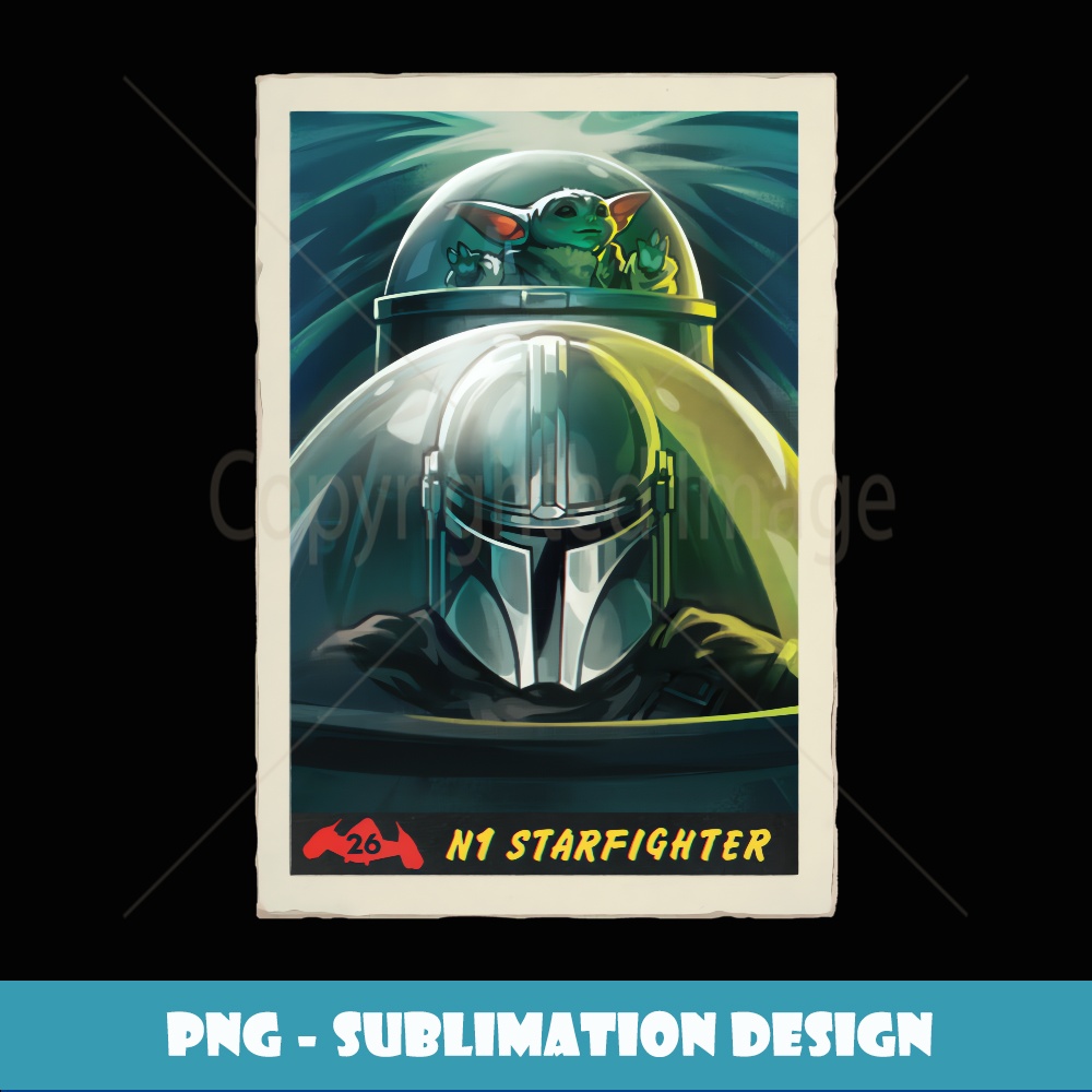 Star Wars The Mandalorian & Grogu Color Starfighter Comic - | Inspire ...