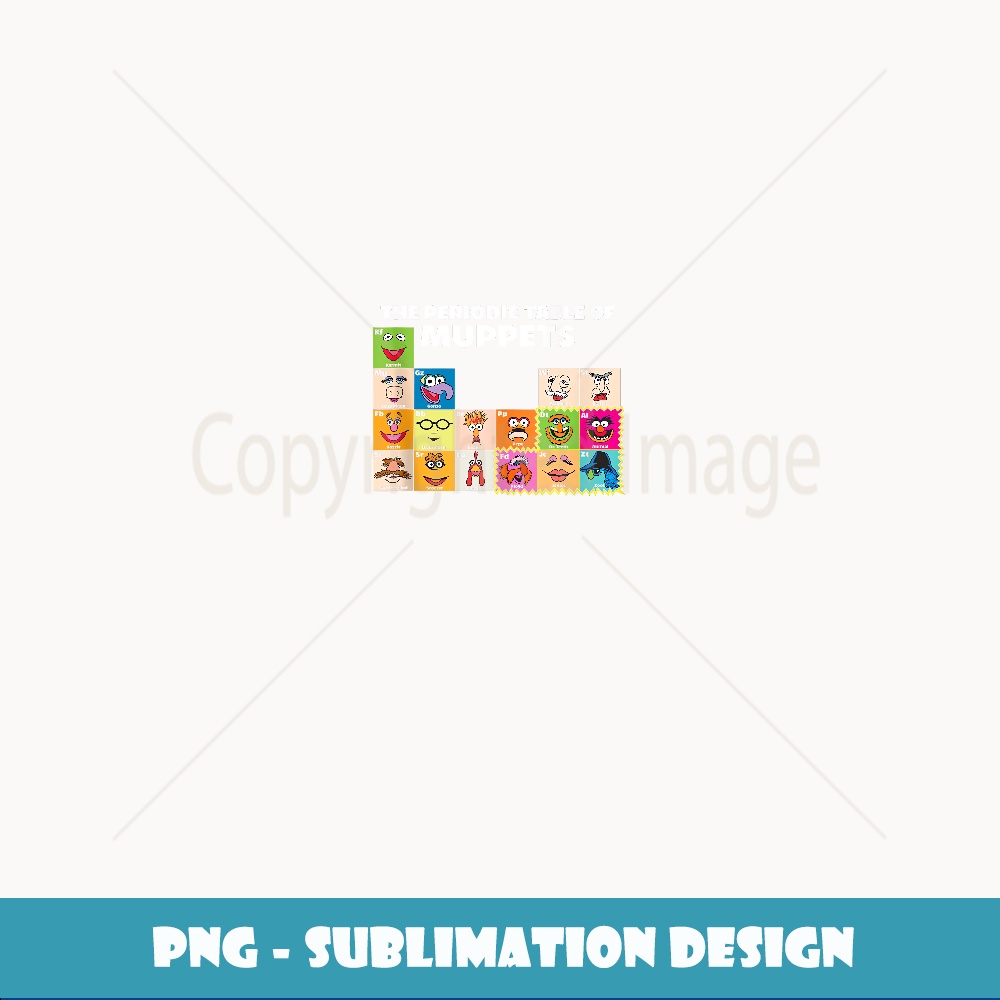 Disney The Muppets Periodic Table Of The Muppets - Exclusive | Inspire ...