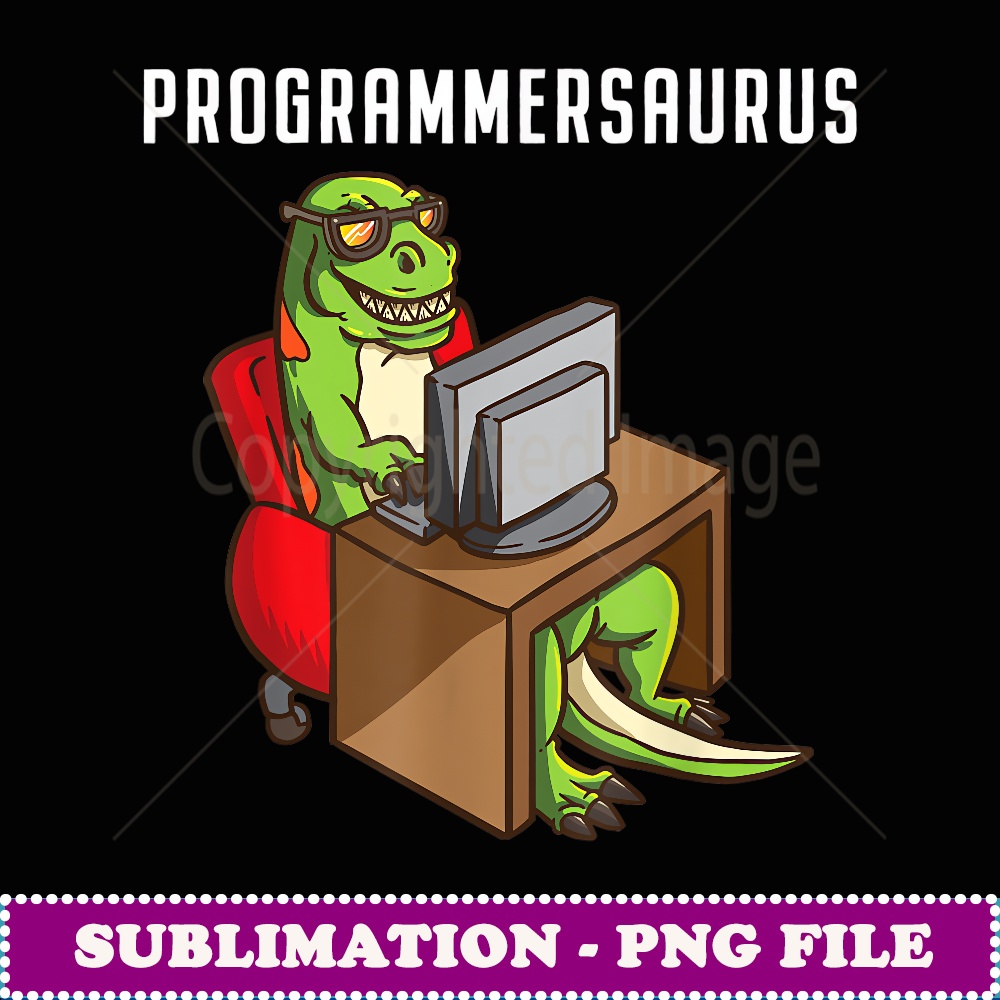 Funny Programmer T Rex Dinosaur Programming Coding Nerd Gif | Inspire Uplift