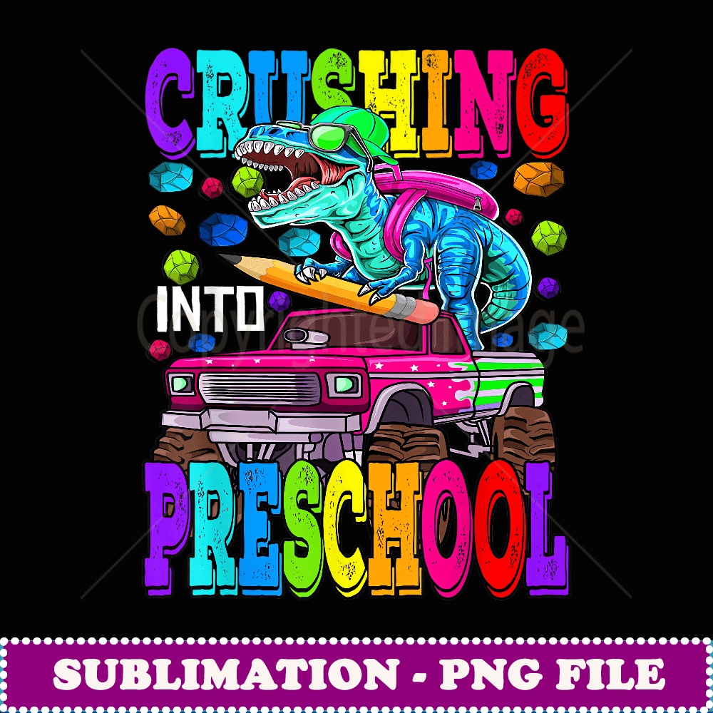 Crushing Ino Preschool Monser Truck Dinosaur T Rex - Retro P | Inspire ...