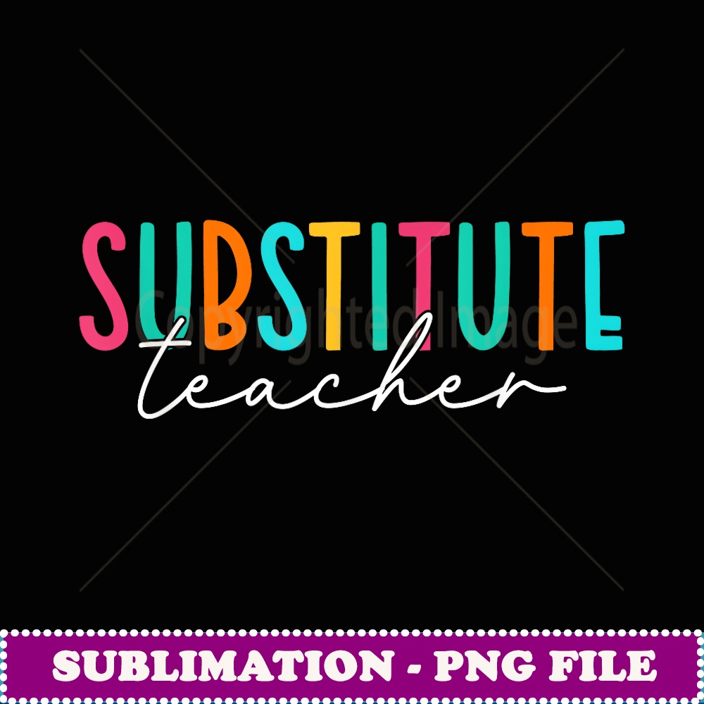Substitute Teacher Teaching Back To School Appreciation - Hi | Inspire ...