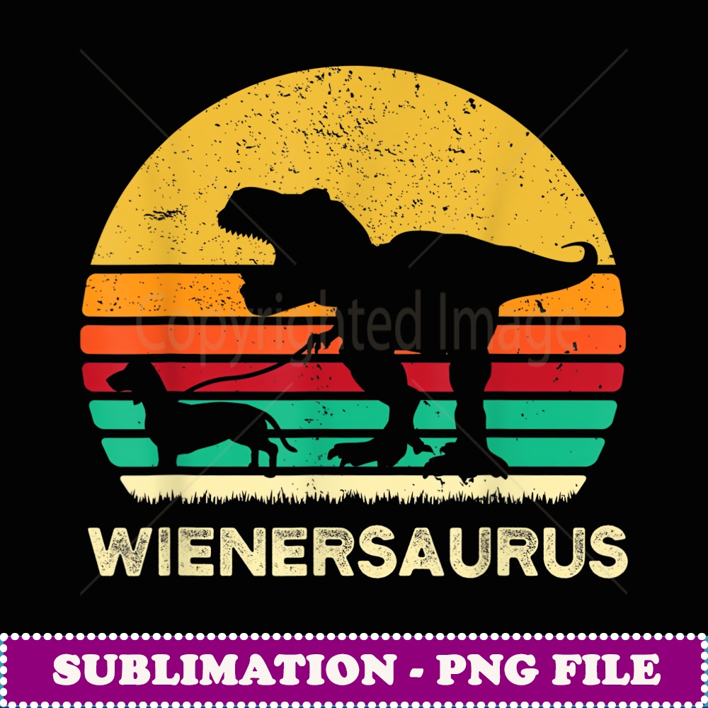 Funny T Rex Dinosaur Walking Dachshund Doxie Wiener Dog - Di | Inspire ...